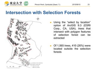 Precision management of selection forests using innovative surveying ...