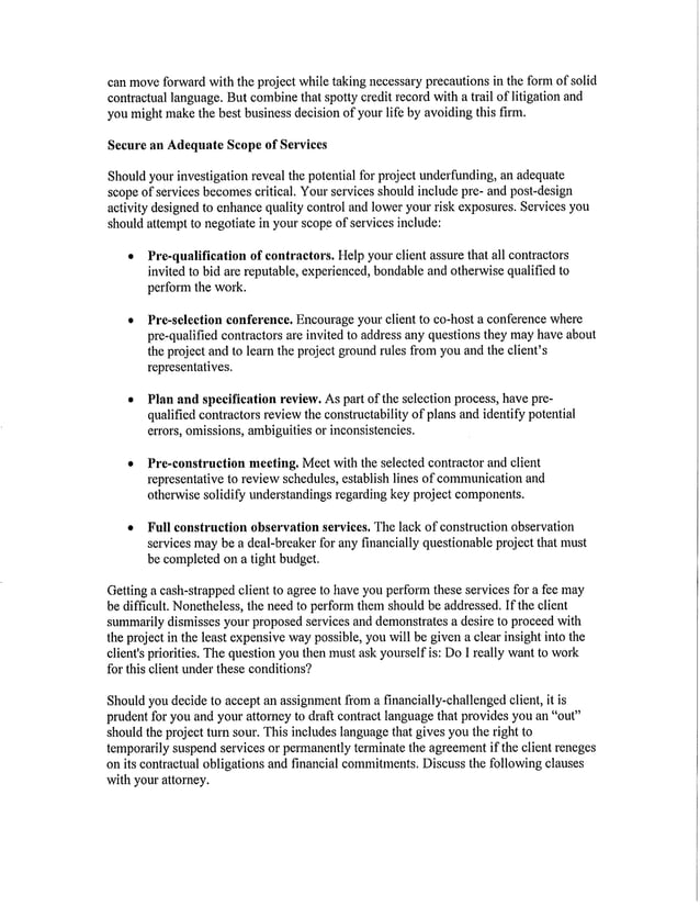 Tight Budgets, Limited Credit Lead to Underfunded Projects | PDF