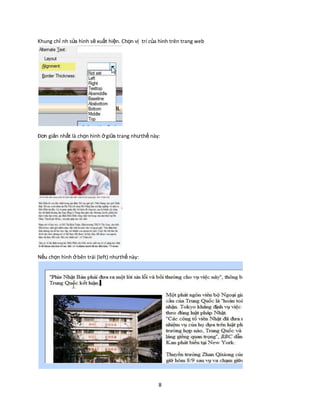 Thiết kế web online | DOCX