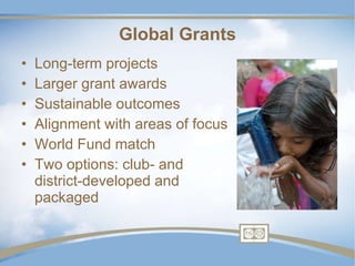 Future Vision and the New Grants Model | PPT