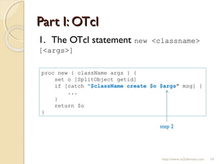 NS2 Shadow Object Construction | PPT