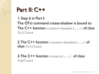 NS2 Shadow Object Construction | PPT