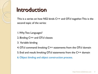 NS2 Object Construction | PPT