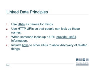 Linked Data - Overview and Potentials | PPT