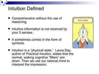 Intuition, by Rosella | PPT | Science
