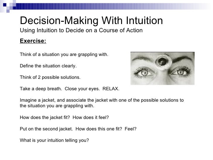 Intuition, by Rosella