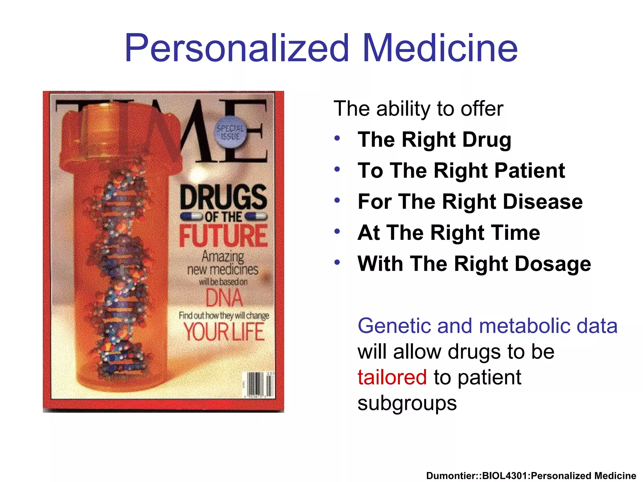 Personalized medicine | PPT