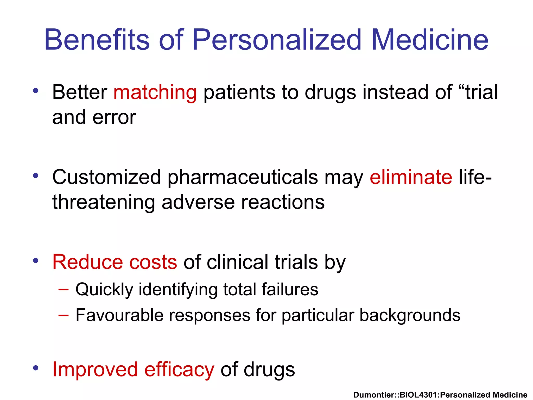 Personalized medicine | PPT