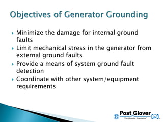 Generator grounding | PDF