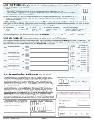 2010-11 FAFSA | PDF
