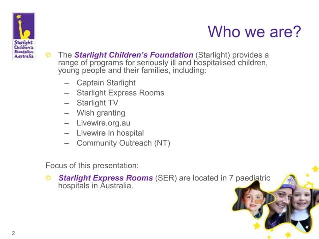 Felicity McMahon - Space Matters: Creating Starlight Express Rooms | PPT