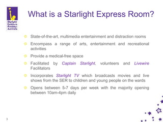 Felicity McMahon - Space Matters: Creating Starlight Express Rooms | PPT