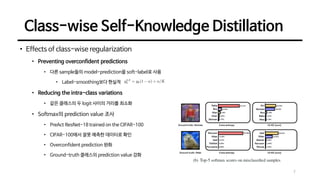Regularizing Class-wise Predictions via Self-knowledge Distillation | PPT