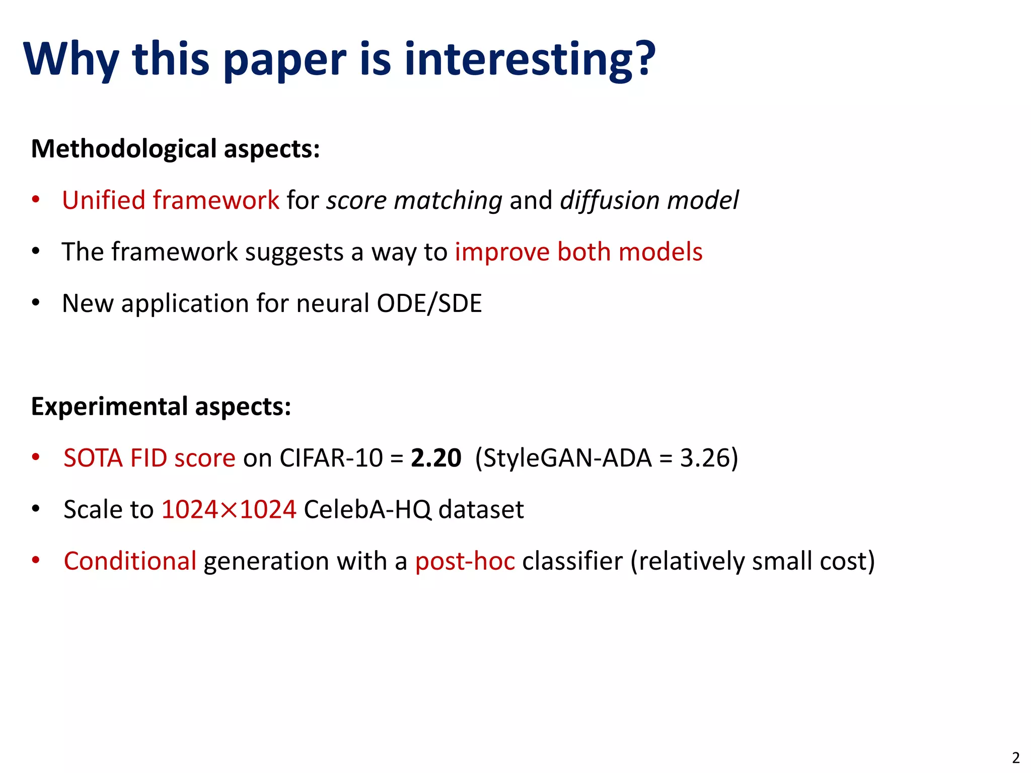 Score-Based Generative Modeling through Stochastic Differential ... Score-Based Generative Modeling through Stochastic Differential ...