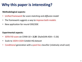 Score-Based Generative Modeling through Stochastic Differential Equations | PDF