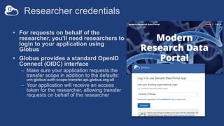 Gateways 2020 Tutorial - Large Scale Data Transfer with Globus | PPT