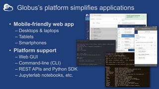 Gateways 2020 Tutorial - Large Scale Data Transfer with Globus | PPTX | Computer Networking ...