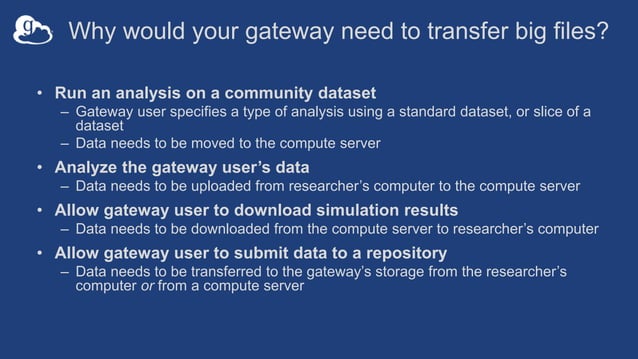 Gateways 2020 Tutorial - Large Scale Data Transfer with Globus | PPTX ...