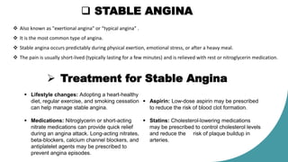 Types of angina pectoris and it's treatment | PPTX | Heart and ...