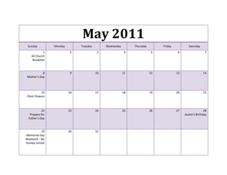 2010 2011 Calendar | PPT | Free Download