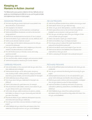 2010 2011 honors program guide | PDF