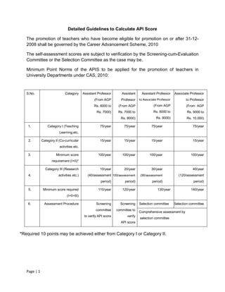 20102014 cas API CALCULATION | PDF