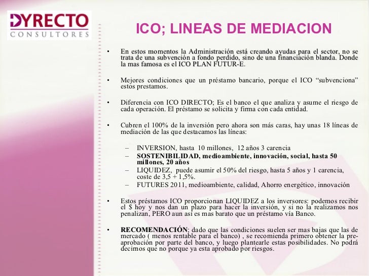 Como Obtener Un Prestamo Ico - justtelcredito