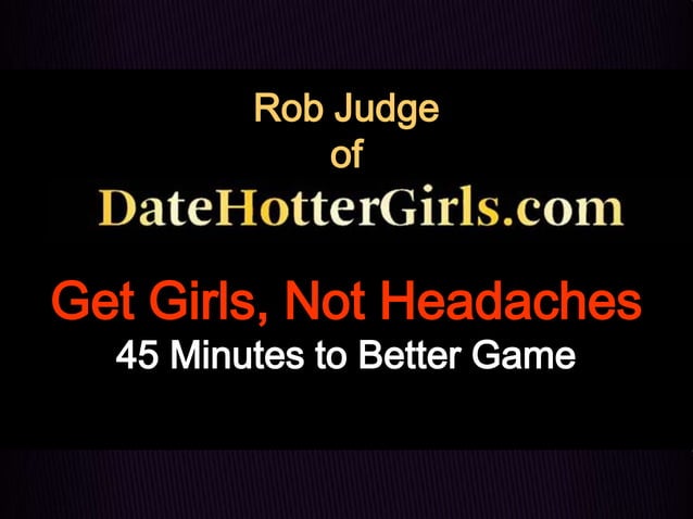 Rob Judge 2010 | PPT