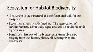 Presentation on Biodiversity | PPTX