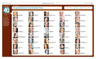 40 Under Forty 2010 Winner | PDF