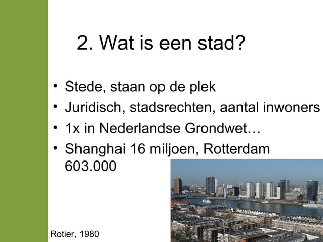 De stad als biotoop | PPT