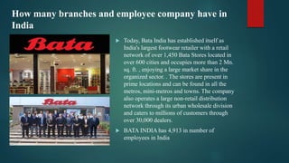 BATA INDIA PPT | PPTX