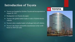 TOYOTA ASSIGNMENT | PPTX