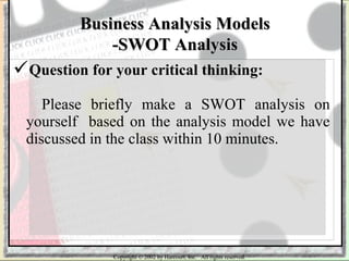 SWOT and PEST analysis - Strategic Management | PPT