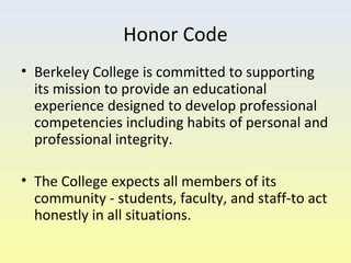 2010 academic integrity presentation 1 | PPT