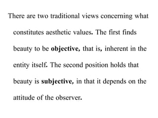 Aesthetics in Design | PPT