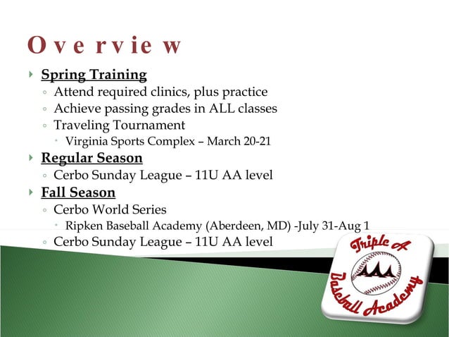 2010 Arsenal Plan | PPT | Baseball | Sports