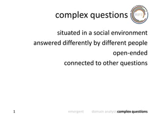 ASEE 2010: Using the Emergent Methodology of Domain Analysis to Answer ...