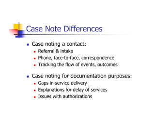 2010 Case Noting Revised | PDF | Physical Therapy | Wellness