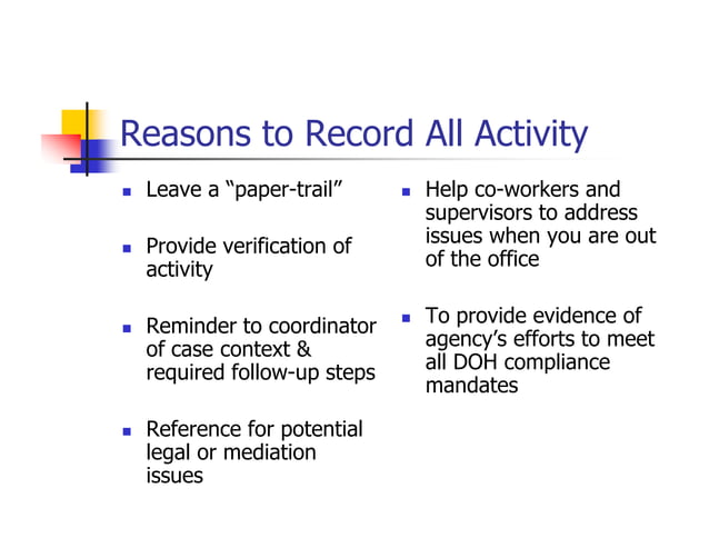 2010 Case Noting Revised | PDF | Physical Therapy | Wellness