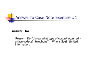 2010 Case Noting Revised | PDF