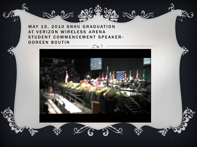 2010 SNHU Commencement Speech | PPTX