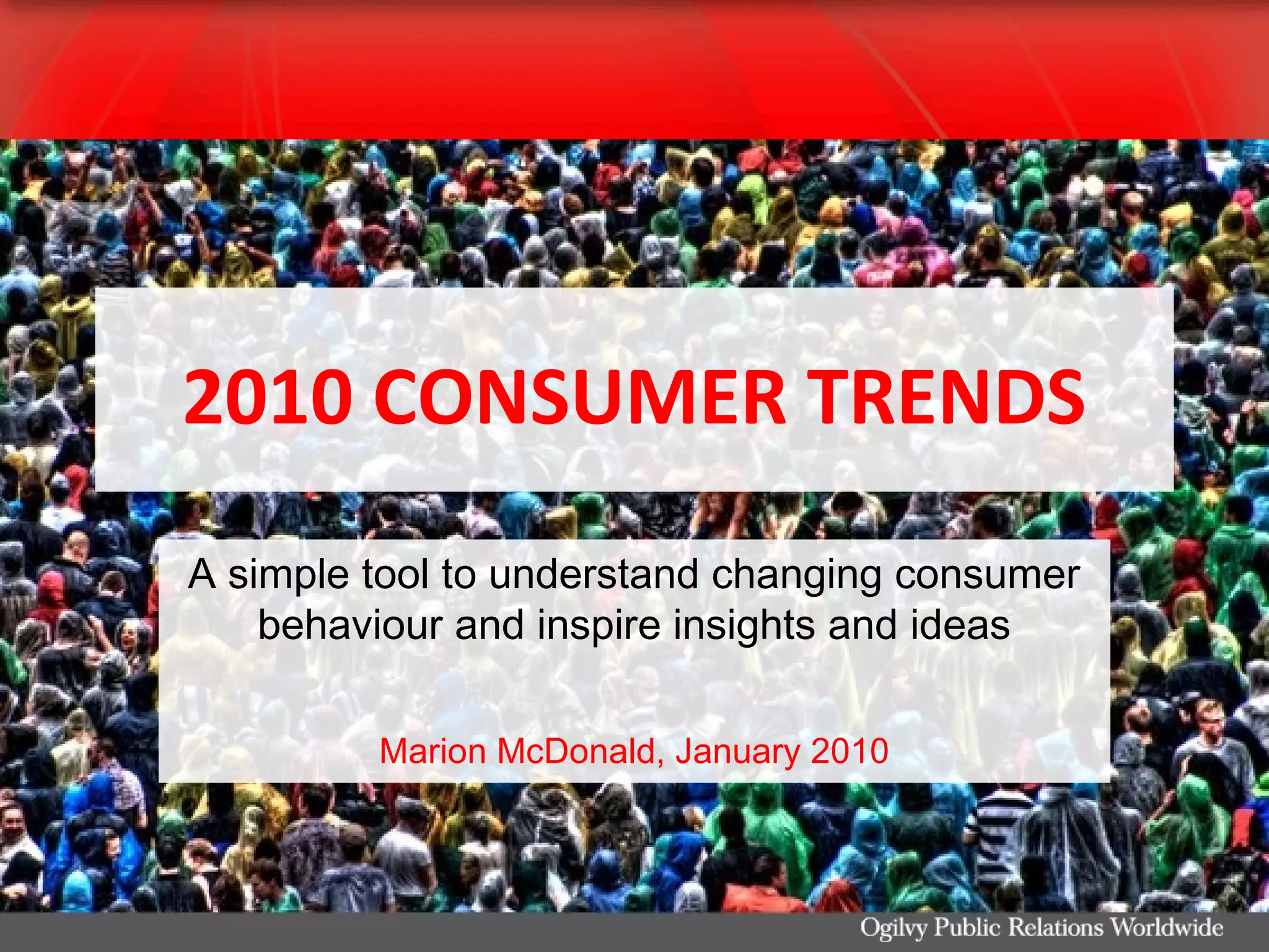 2010 consumer trend tips | PPT