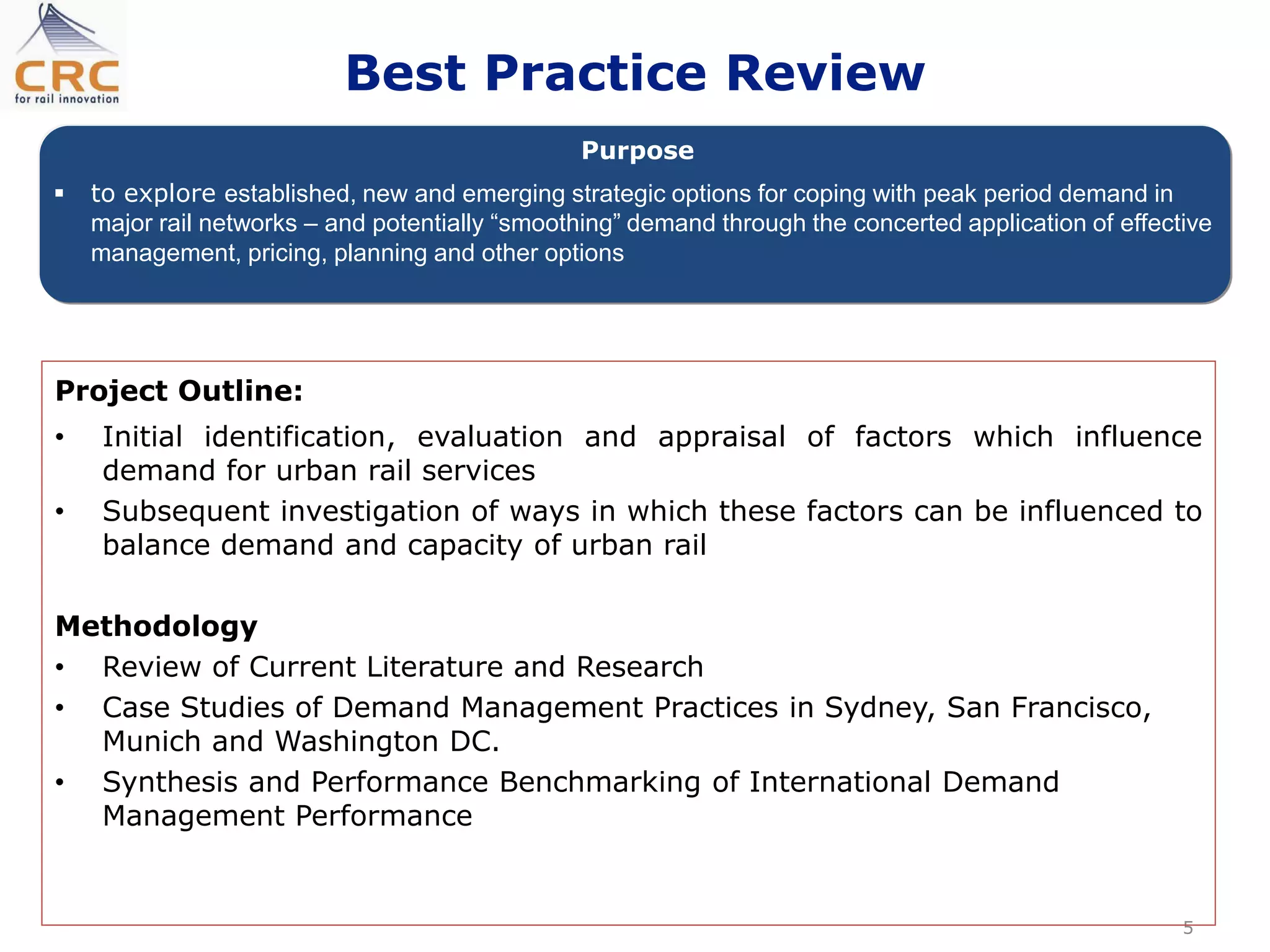 2010 CRC Showcase Urban Rail - Urban Rail Demand Management R1.107