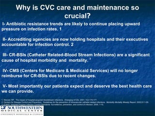 2010 cv annual ed central line care | PPT