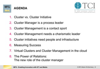 Cluster basics: Cluster Management | PPT | Social Networking | Internet