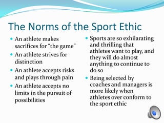 Deviance in Sport | PPTX