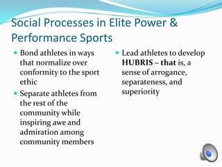 Deviance in Sport | PPTX