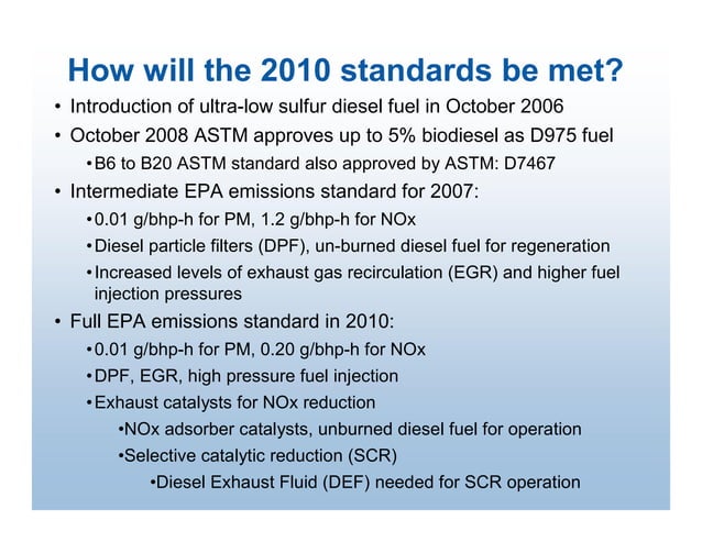 2010 engine aftertreatment nrel | PPT
