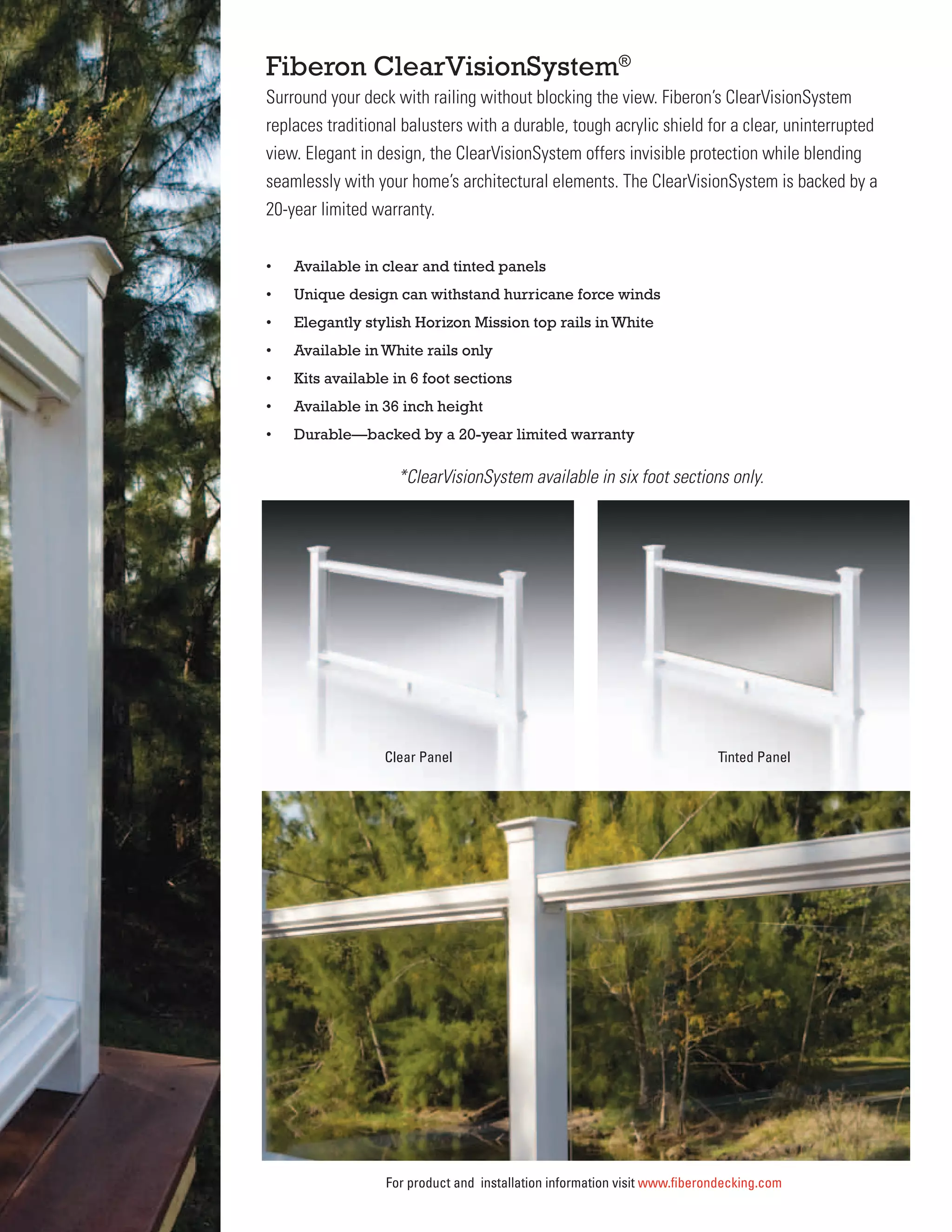 2010 fiberon decking railing brochure | PDF | Construction Industry ...